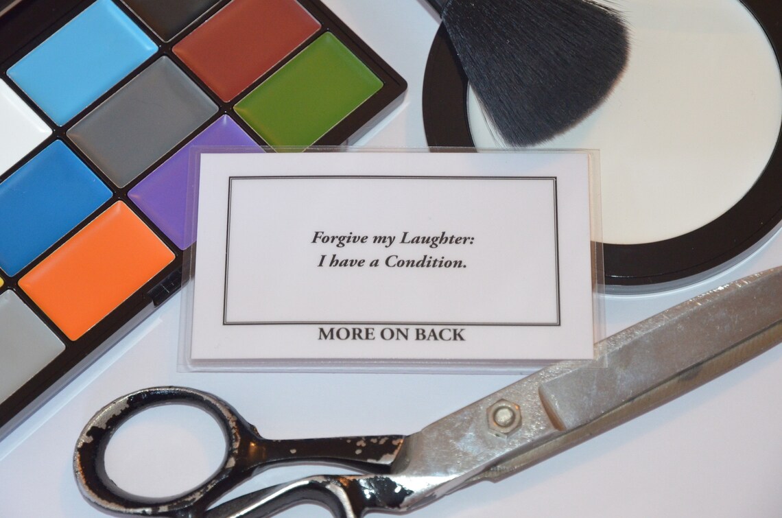 Joker Medical Condition Card - Prop Replica Cosplay Joaquin Phoenix ...