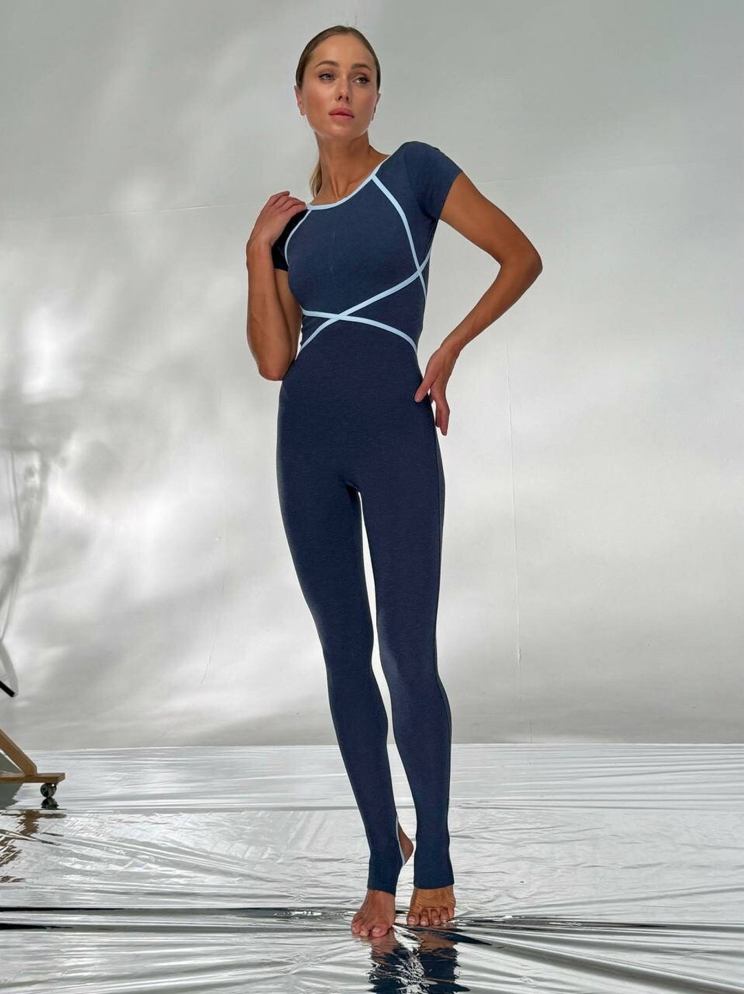 Aerial Costume Yoga Jumpsuit Woman Yoga Bodysuit Dance Unitard Costume ...
