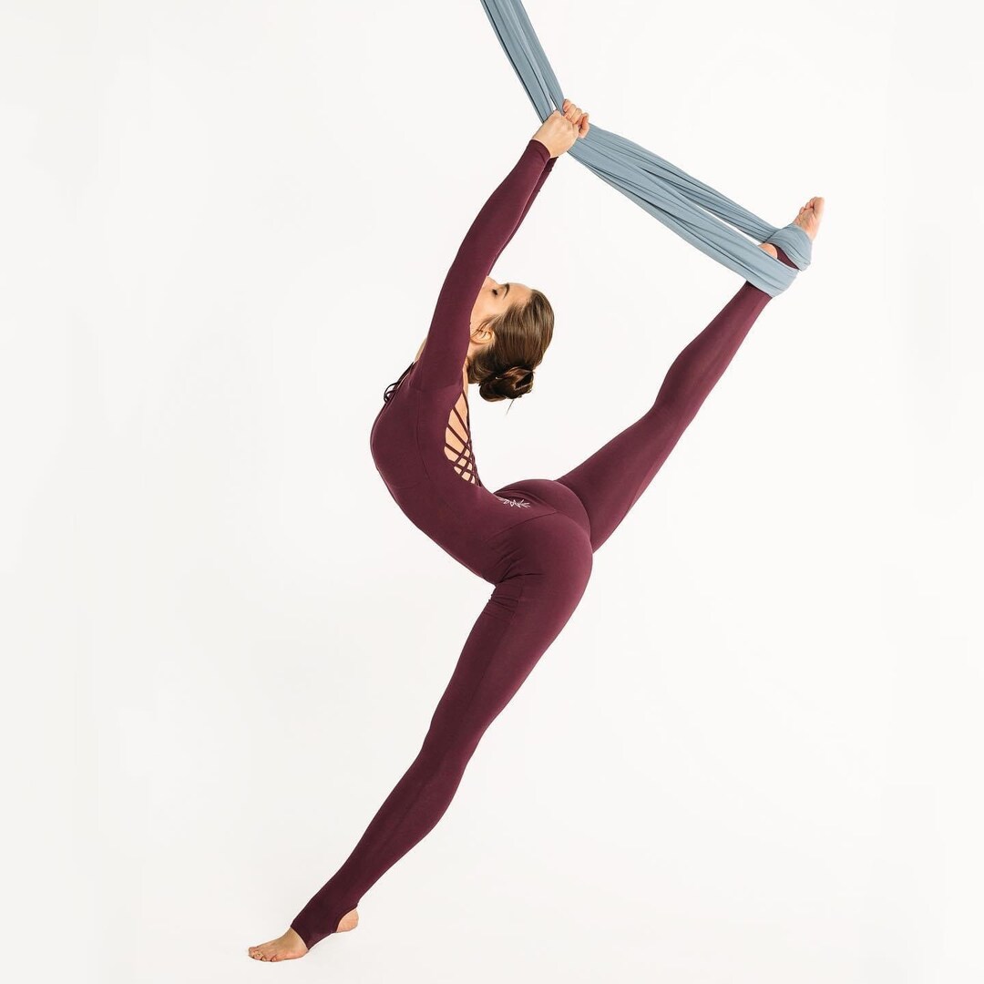 Aerial Silk Costume for Performance Braid Yoga Unitard - Etsy