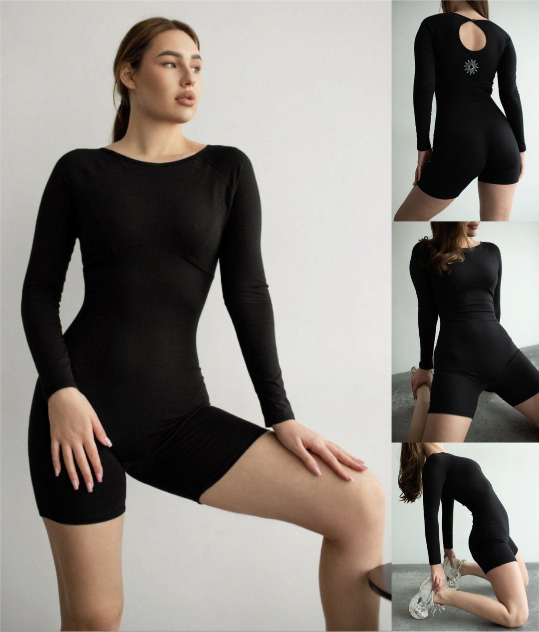 Aerial Costume Yoga Jumpsuit Woman Yoga Bodysuit Dance Unitard Costume ...