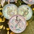 Antique Royal Minton Hand Painted Fine Bone China Plates With Floral ...