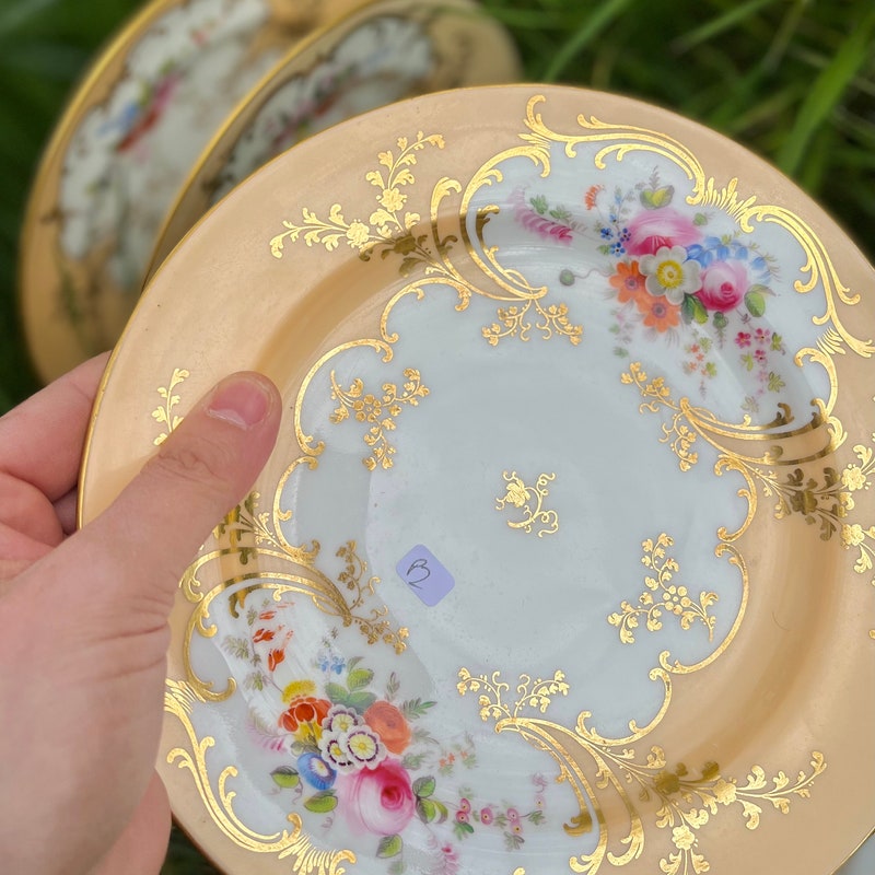 Antique China Plates Etsy