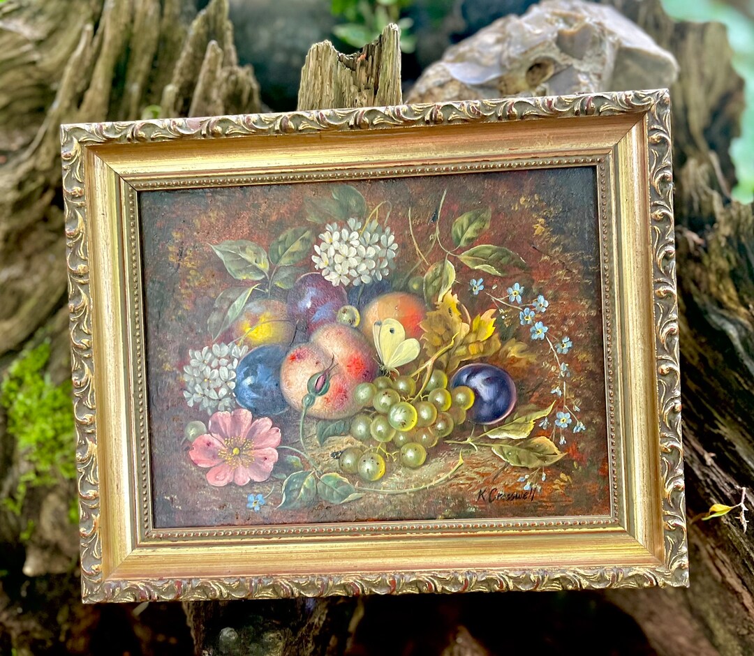 Magnificent Vintage Oil Painting by British Artist Keith Cresswell - Etsy