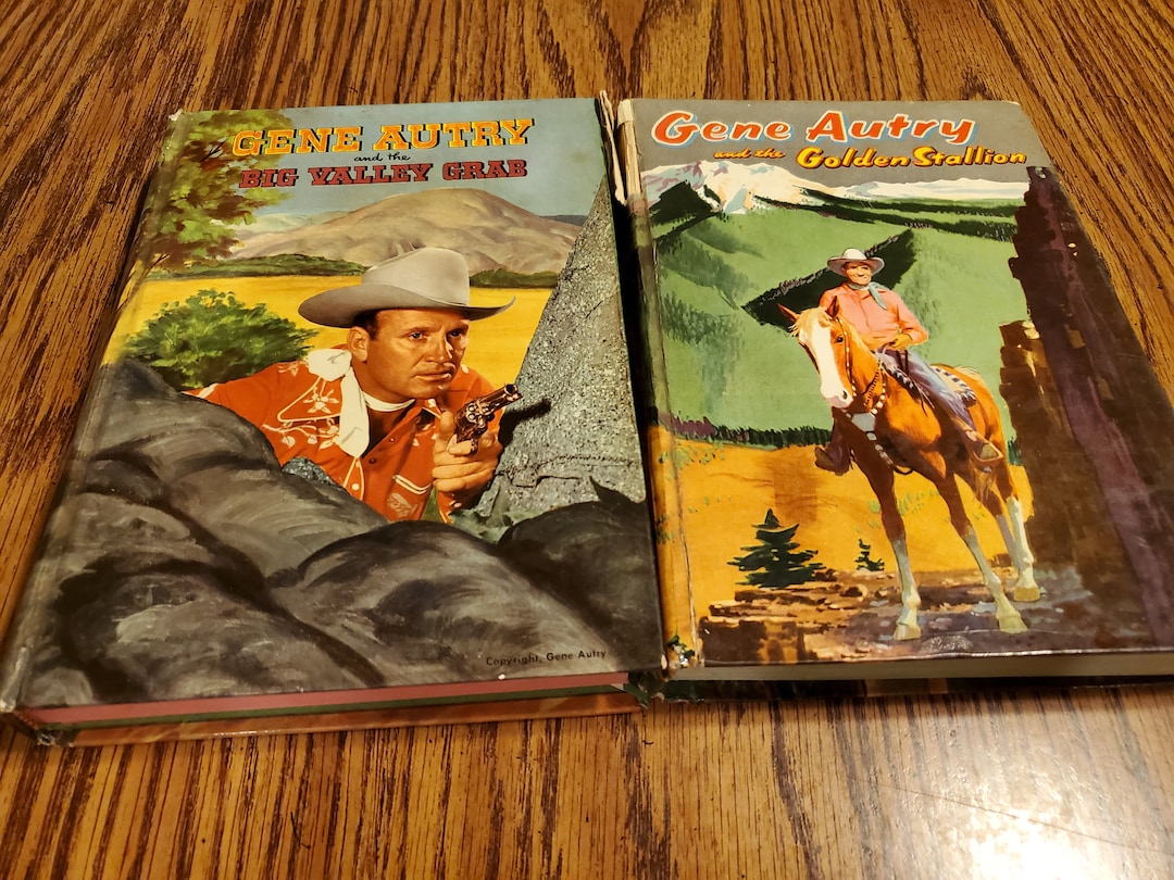 Gene Autry Books - Etsy