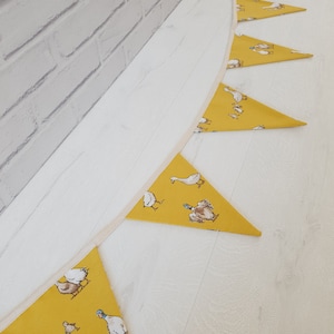Duck Bunting, Fabric Bunting, Animal Bunting, Garland, Wall Decor ...