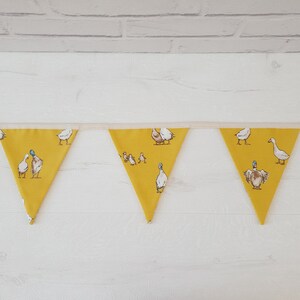 Duck Bunting, Fabric Bunting, Animal Bunting, Garland, Wall Decor ...