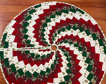 Bargello Tree Skirt Christmas Holiday Martha Eddy Quilt Pattern ME-111 ...