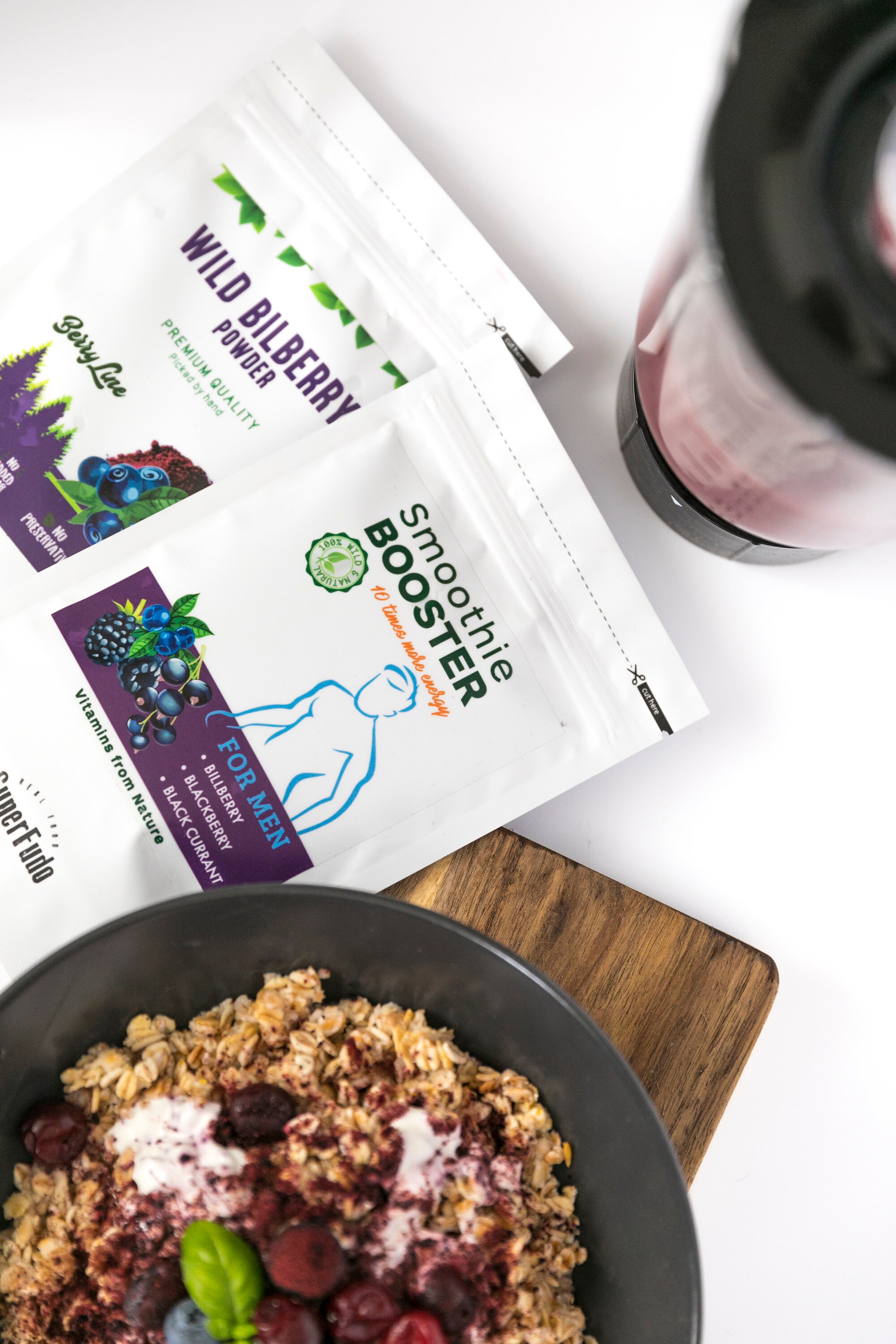 Northern Wild Bilberry Powder - Powerful Antioxidant - Without ...