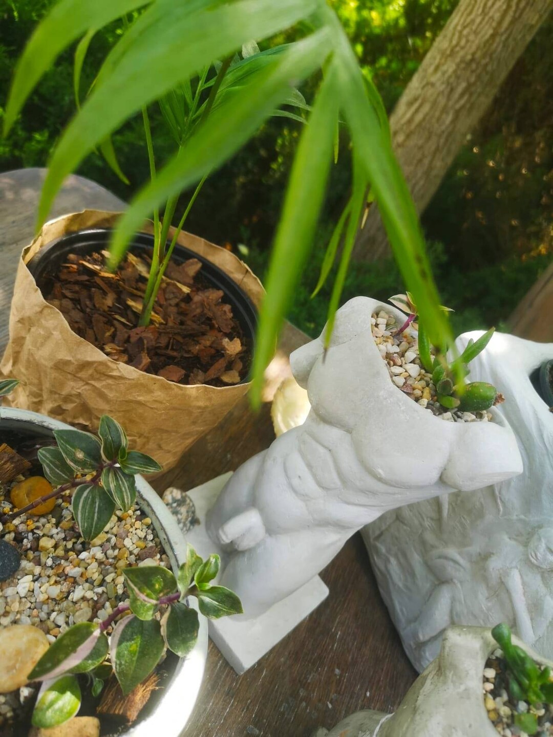 Male Torso Plant Handmade Sculpture Pot - Etsy