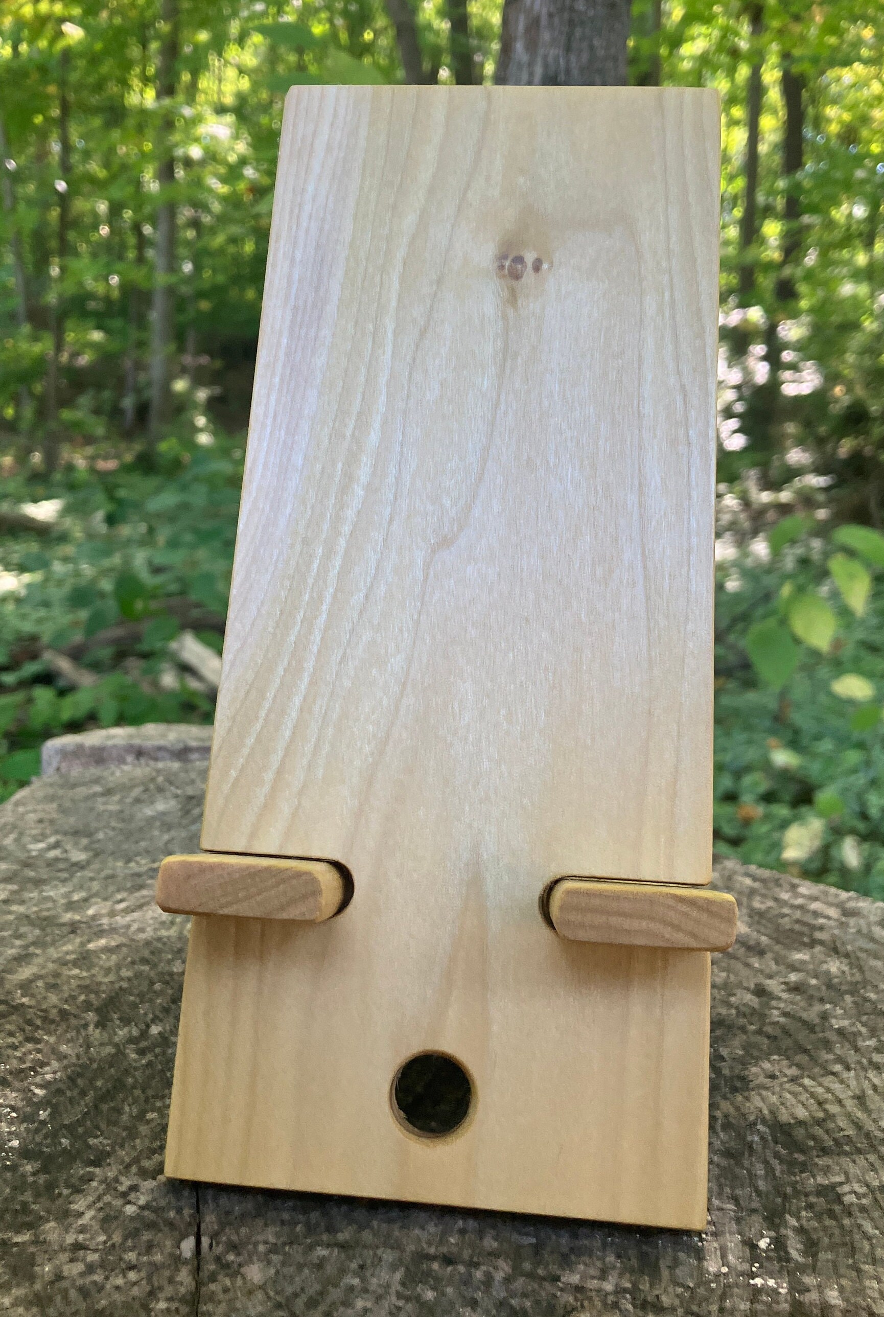 Hand Crafted Hardwood Phone or Tablet Stand - Etsy