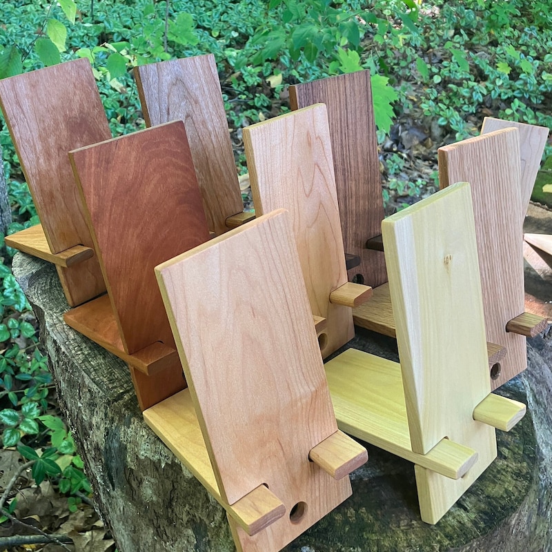 Wood Tablet Stand - Etsy
