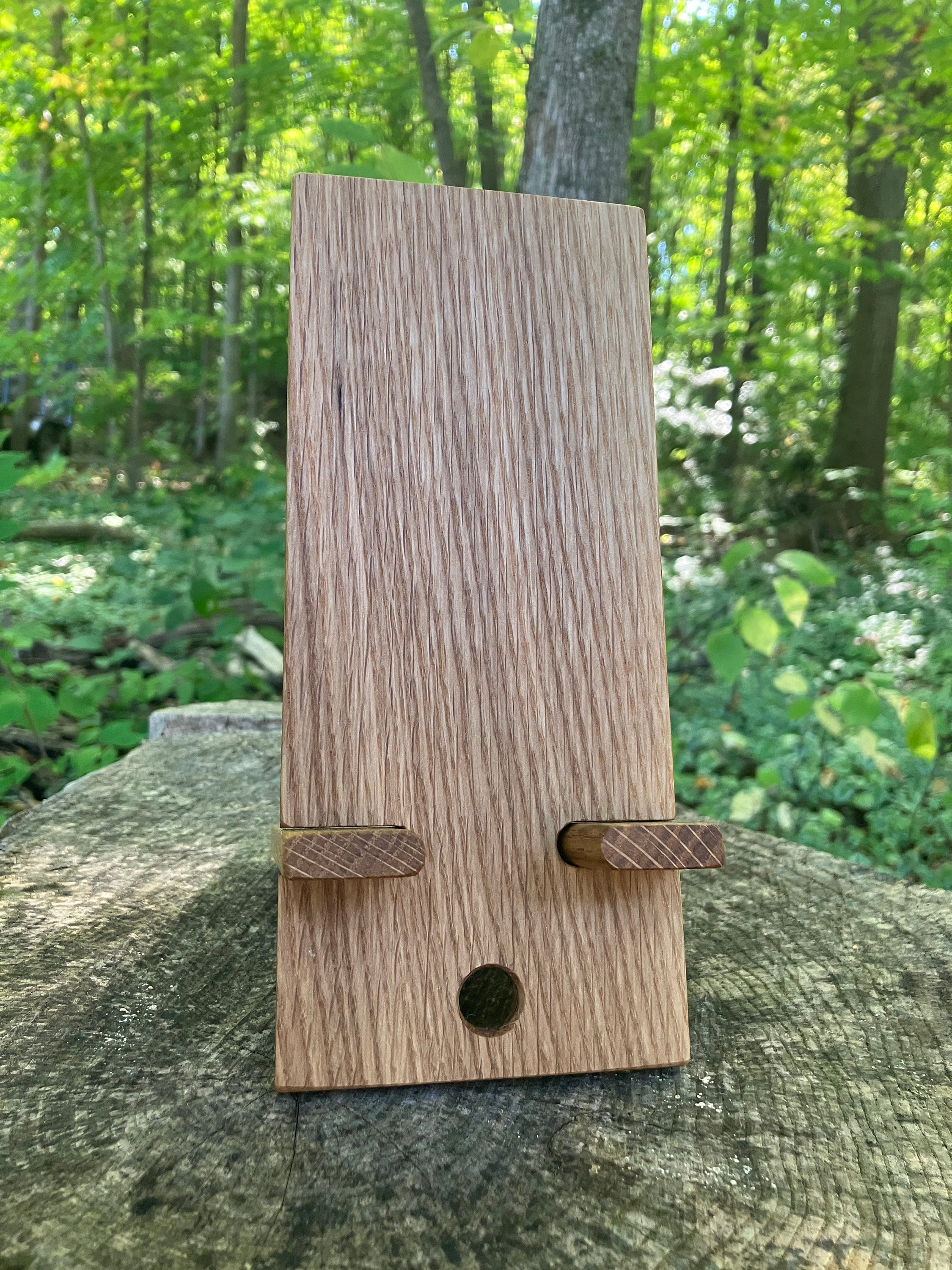 Hand Crafted Hardwood Phone or Tablet Stand - Etsy