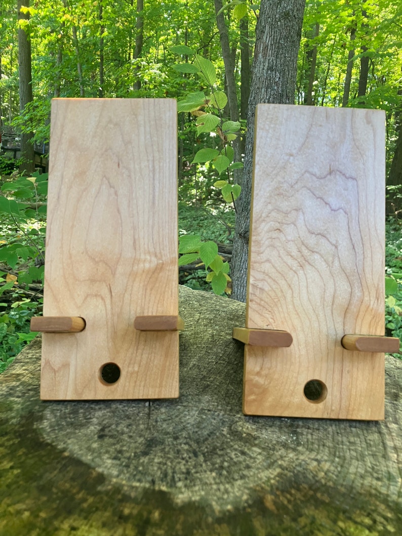 Hand Crafted Hardwood Phone or Tablet Stand - Etsy