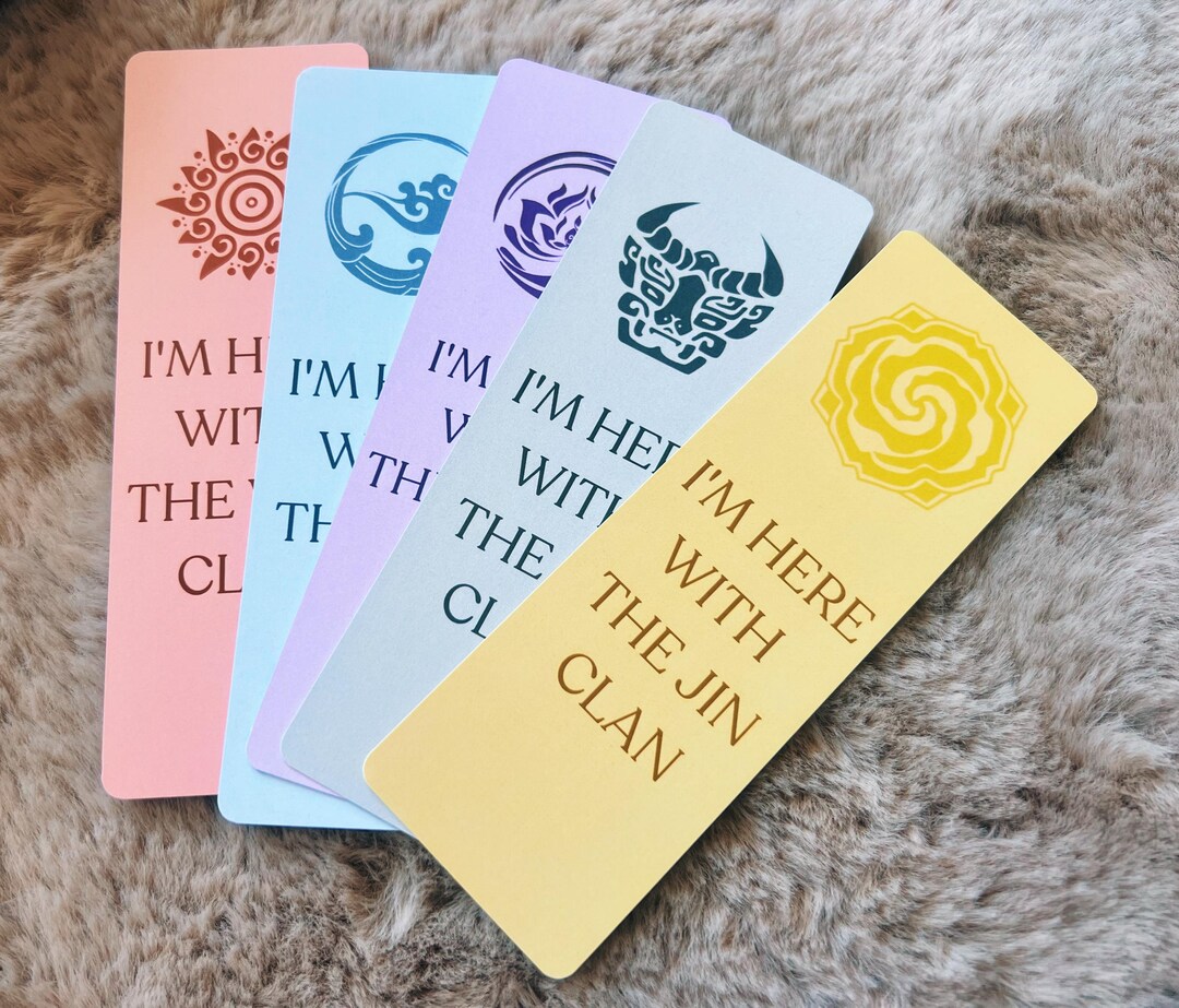 The Untamed Bookmarks Bundle - MDZS Inspired Bookmarks - Etsy