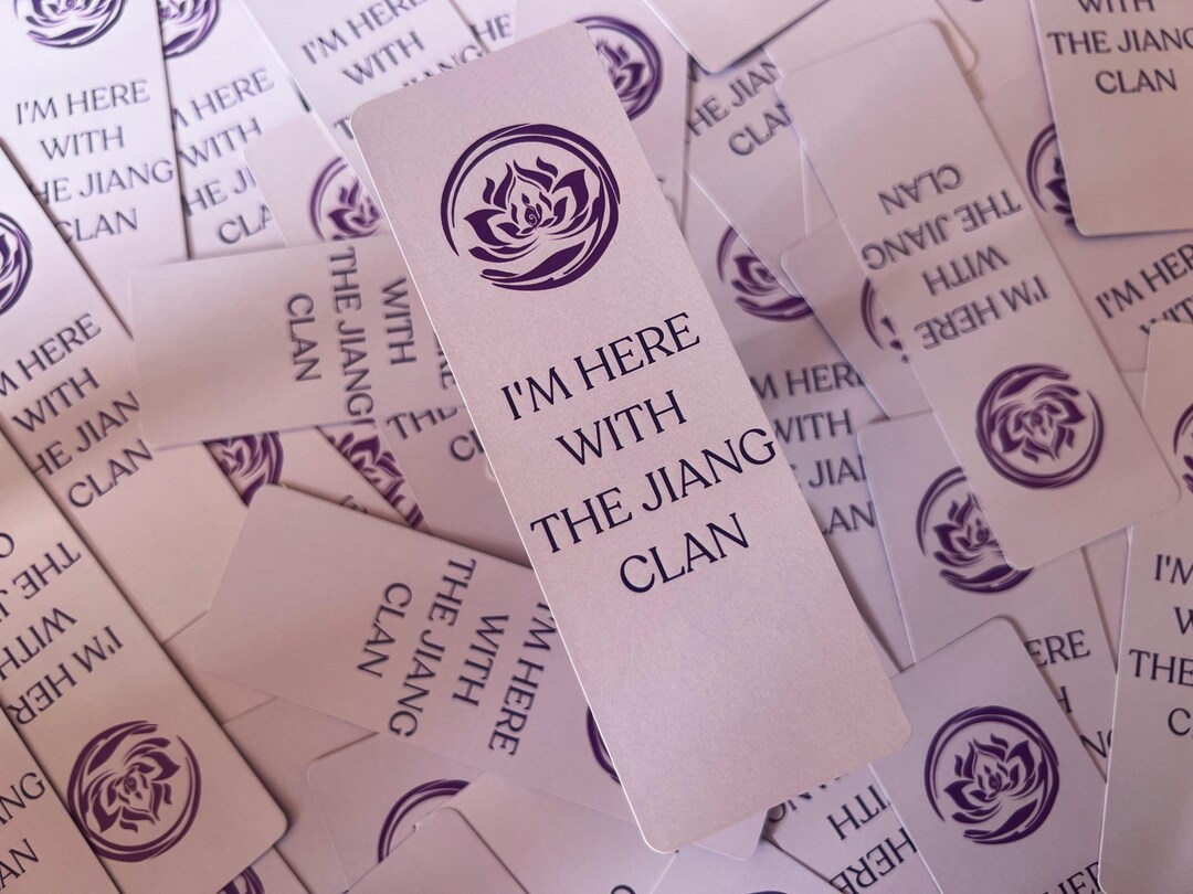 Jiang Clan - the Untamed (MDZS) Inspired Bookmark - Etsy