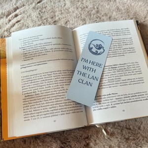 Lan Clan - the Untamed (MDZS) Inspired Bookmark - Etsy