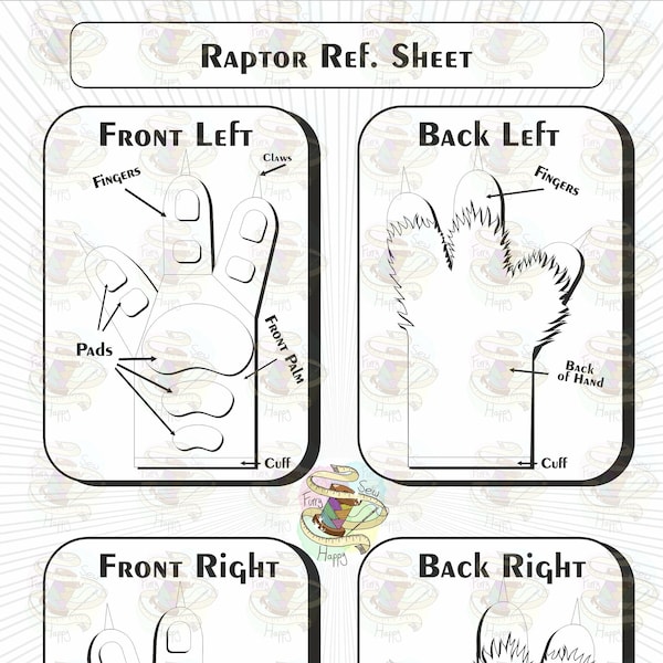Raptor Fursuit - Etsy