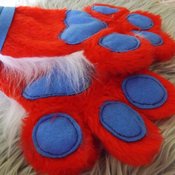 Fur Red Fursuit Tail - Etsy
