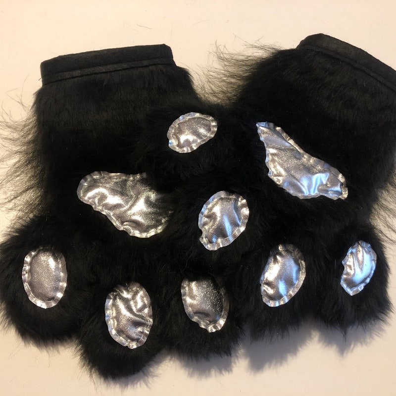 Black Fursuit Paws - Etsy