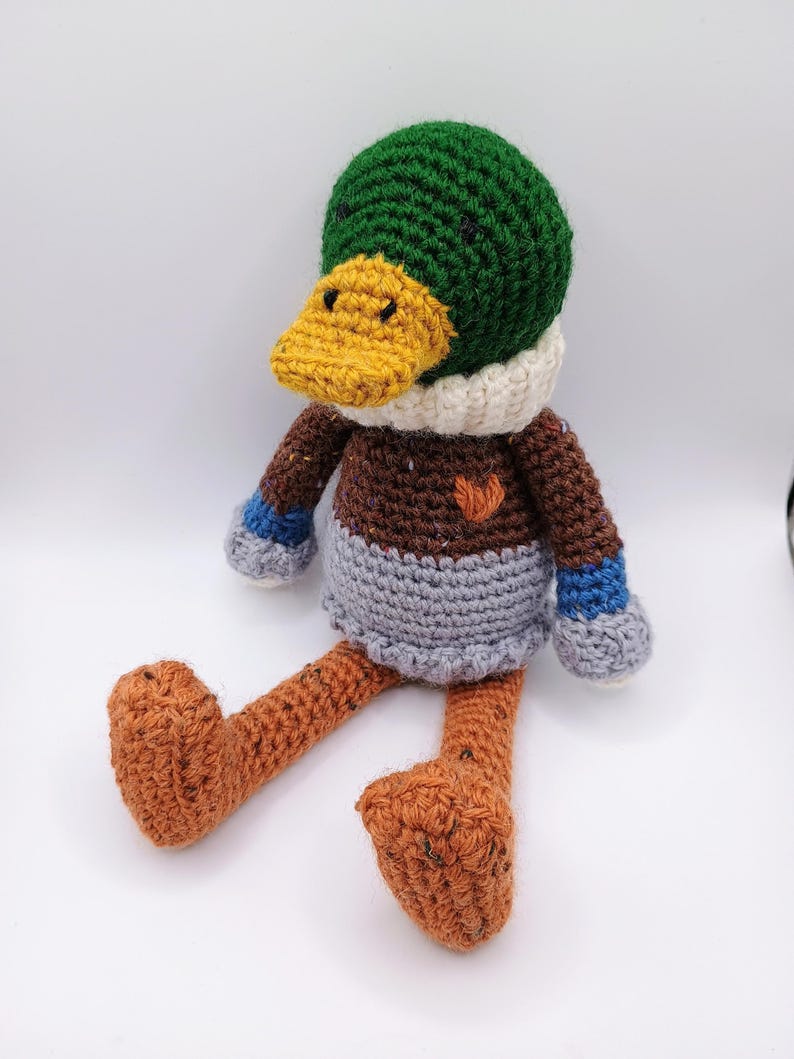 Duck Crochet Pattern - Crochet Pattern, Tutorial, Amigurumi, Crochet ...