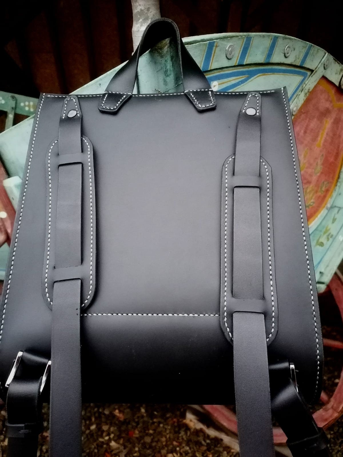 Leather Backpack, Backpack, Black Backpack Leather Bag, Leather Purse ...