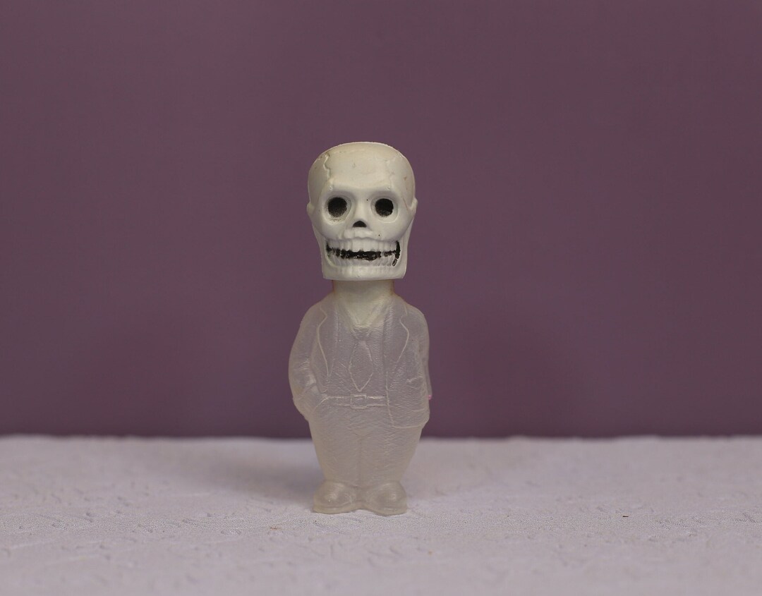 Skeleton Candy Container, Halloween Skeleton Decoration, Vintage ...