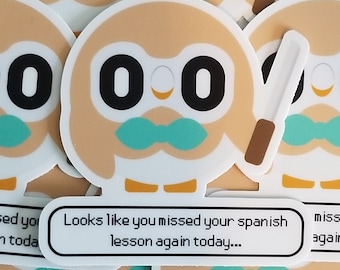 Rowlet Sticker - Etsy