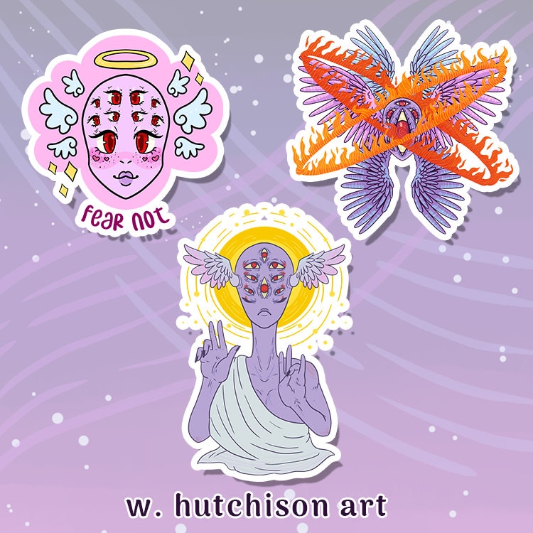 Angelic Sticker Set | Etsy