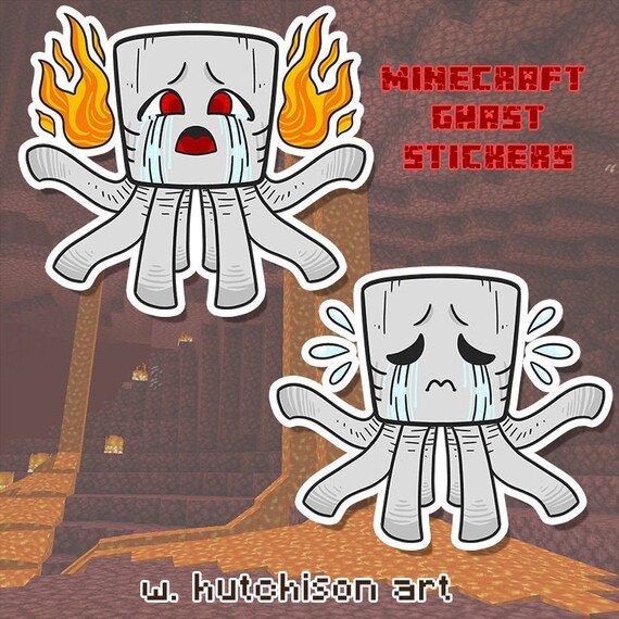 Minecraft Logo Sticker