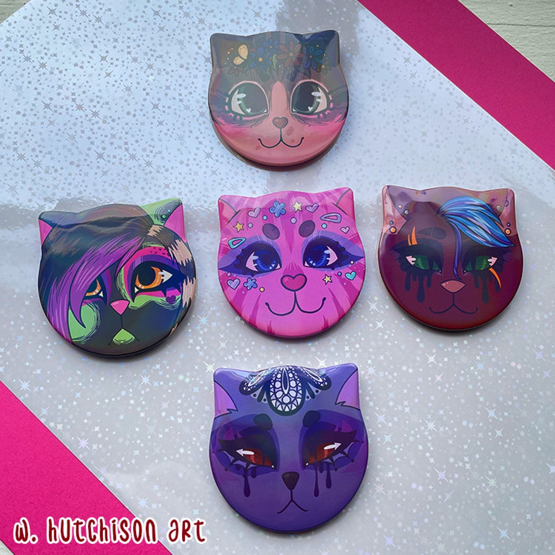 Alt Subculture Kitty Pins - Etsy