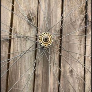 Bike Rim-wheel Decor-yard Art-crafting Wheel Rim-metal Rim Spokes ...