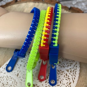 Fidget Zipper Bracelets-trending Bracelets-back to School Fidget ...