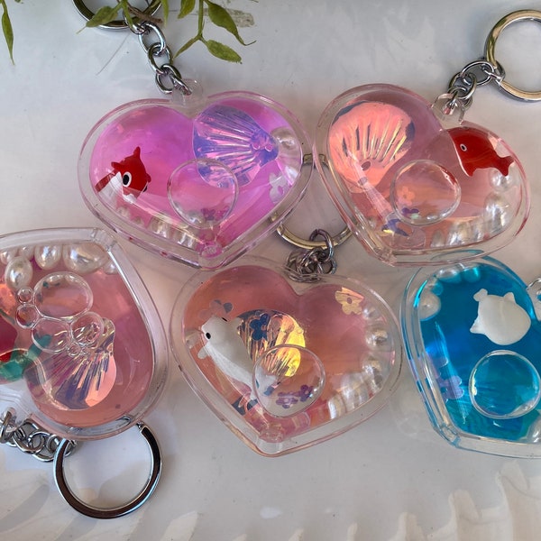 Sea Animal Keychain - Etsy