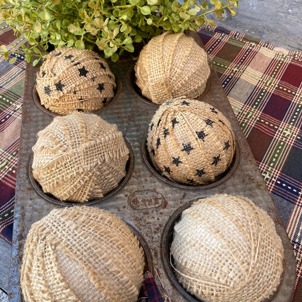 Burlap Ornaments - Etsy