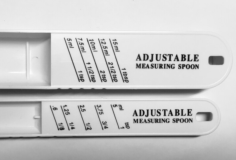 Adjustable Sliding Measuring Spoons - Etsy