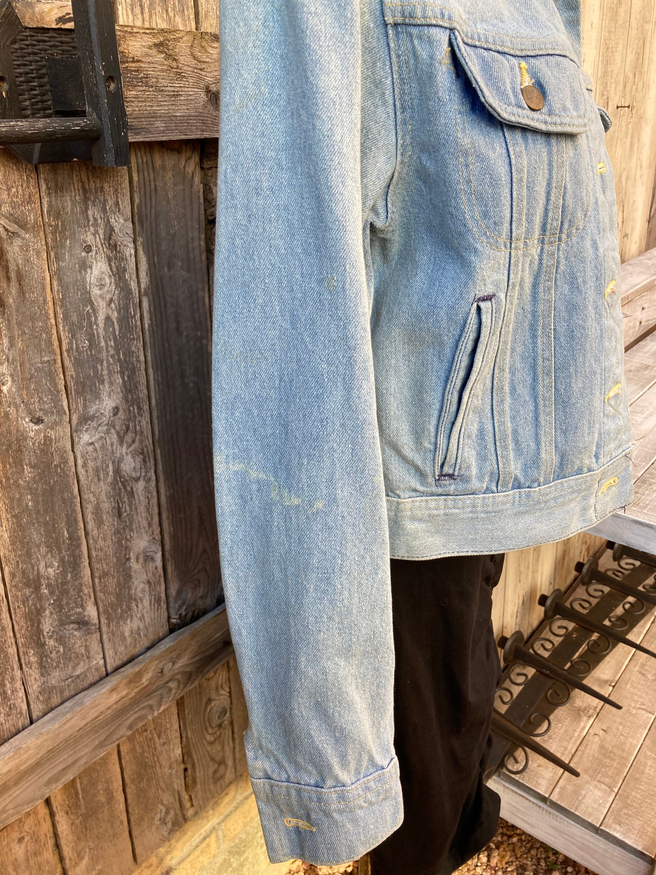 Pop Star Madonna-lee Jean Jacket-1990s Madonna Album Cover - Etsy