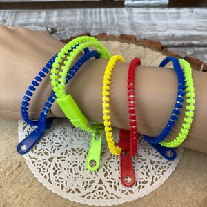 Fidget Zipper Bracelets-trending Bracelets-back to School Fidget ...