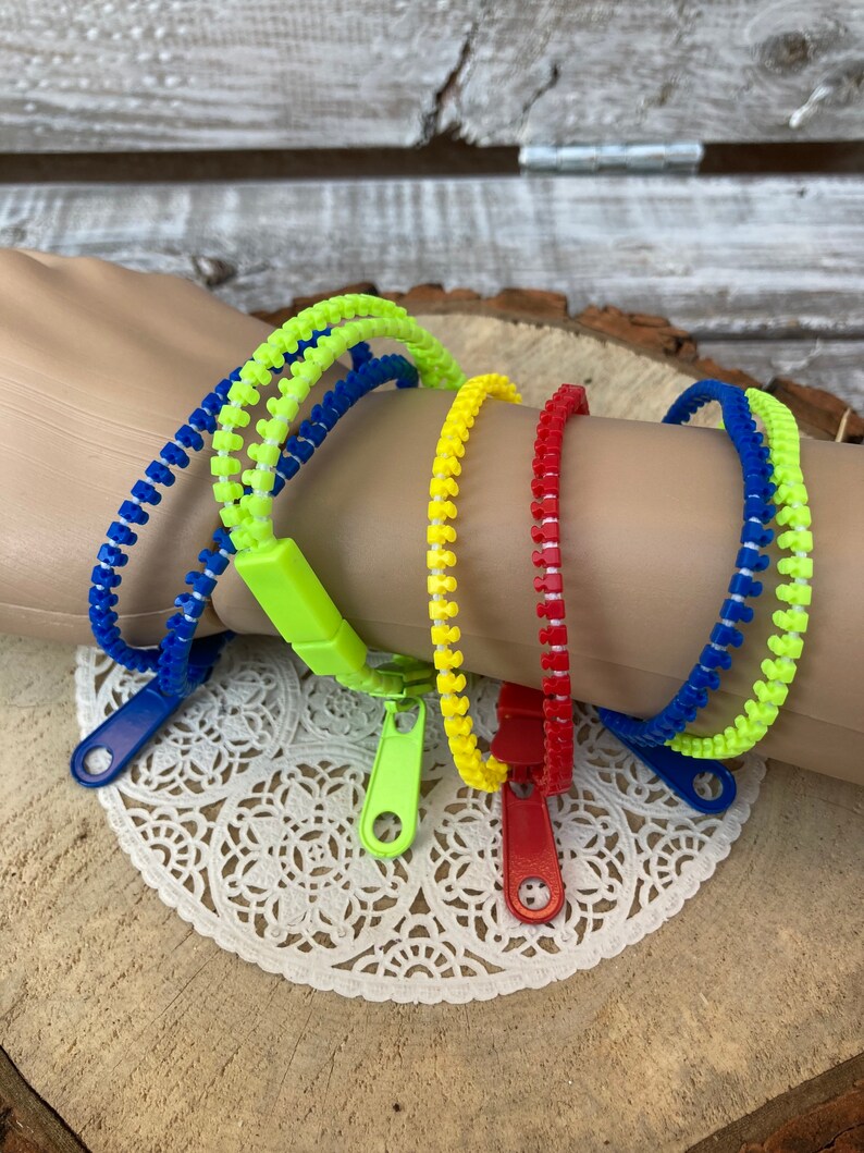 Fidget Zipper Bracelets-trending Bracelets-back to School - Etsy