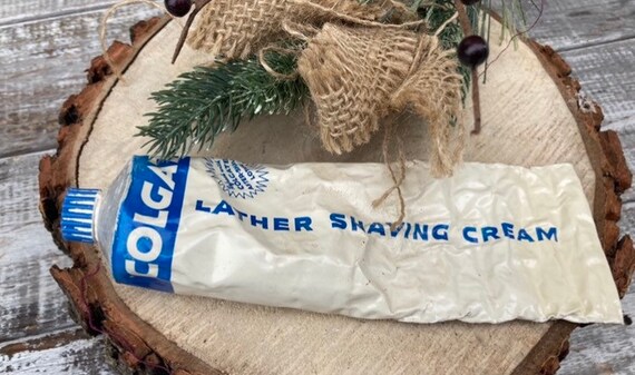 Colgate Shaving Cream-vintage Shaving Cream-vintage Lather | Etsy