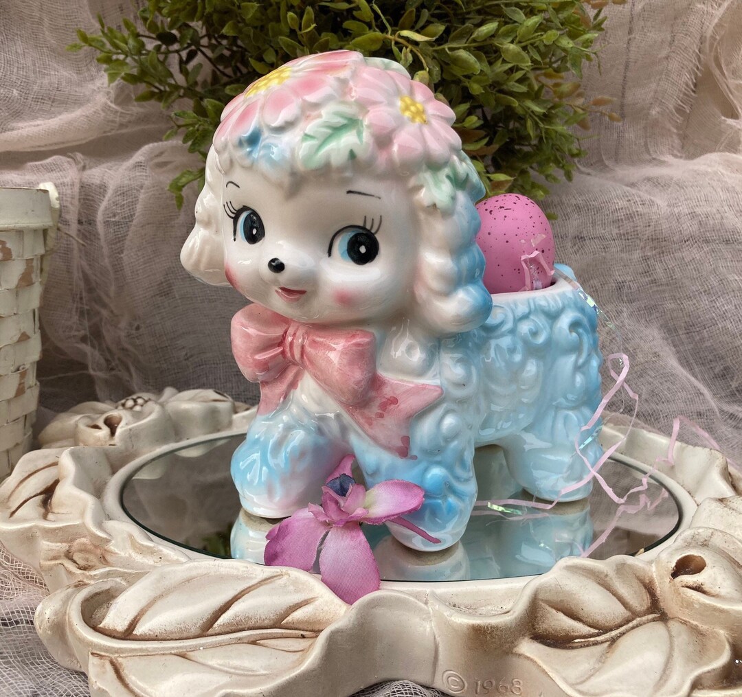 Vintage Lamb Planter-anthropomorphic Vintage Lamb Planter - Etsy