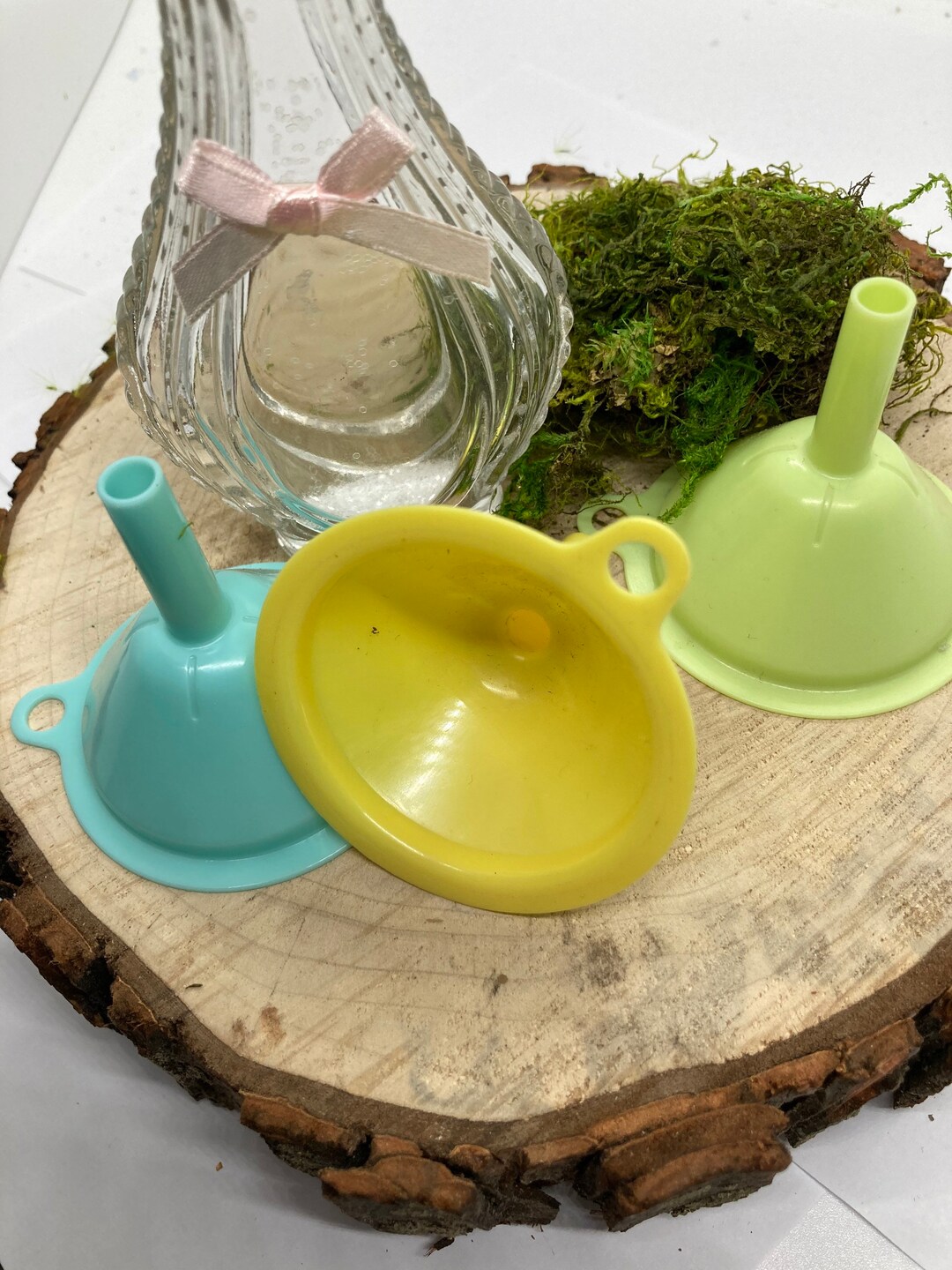 MINI Funnel Plastic Mini Funnel Spring Colors Kitchen Handy - Etsy