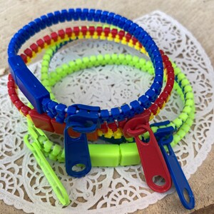 Fidget Zipper Bracelets-trending Bracelets-back to School Fidget ...