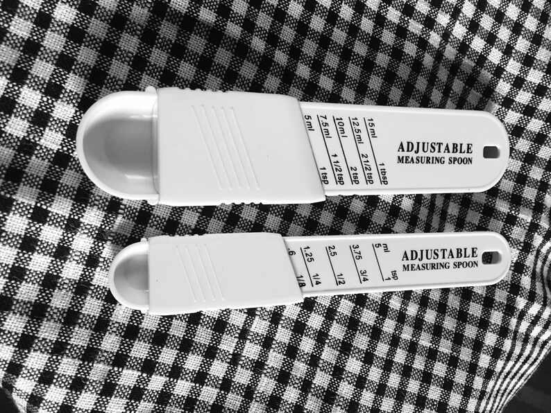 Adjustable Sliding Measuring Spoons - Etsy