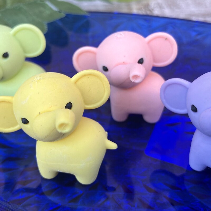 Elephant Eraser - Etsy