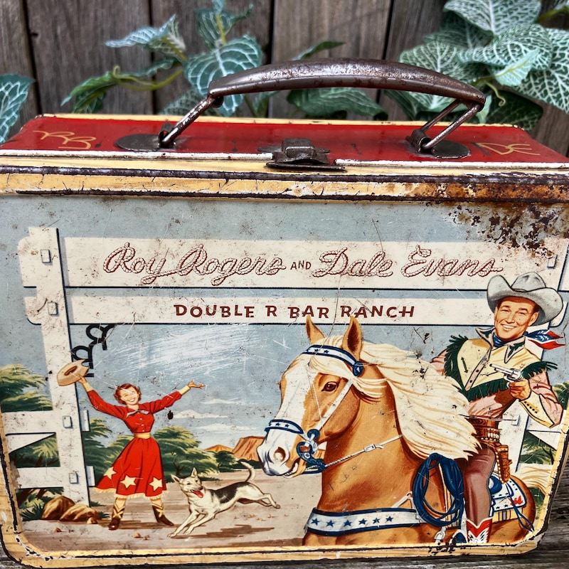 1950s Lunch Box - Etsy