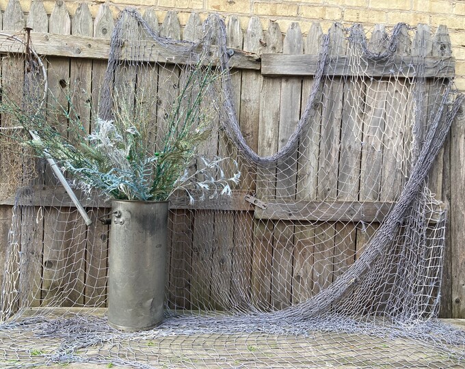 Vintage Fish Netting-large Fishing Net - Etsy
