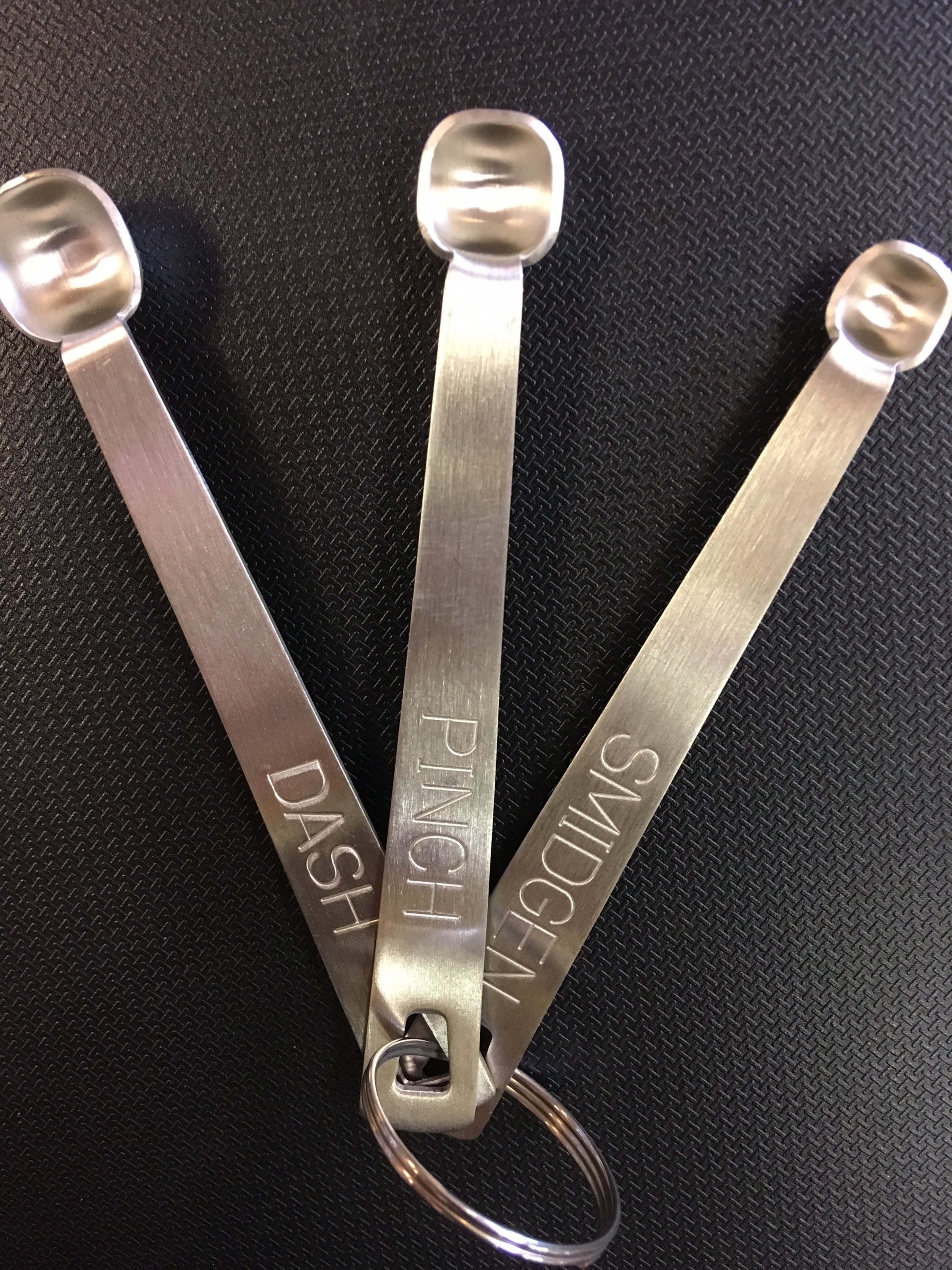 Smidge Dash Pinch Measuring Spoons Stainless Steel Measuring - Etsy