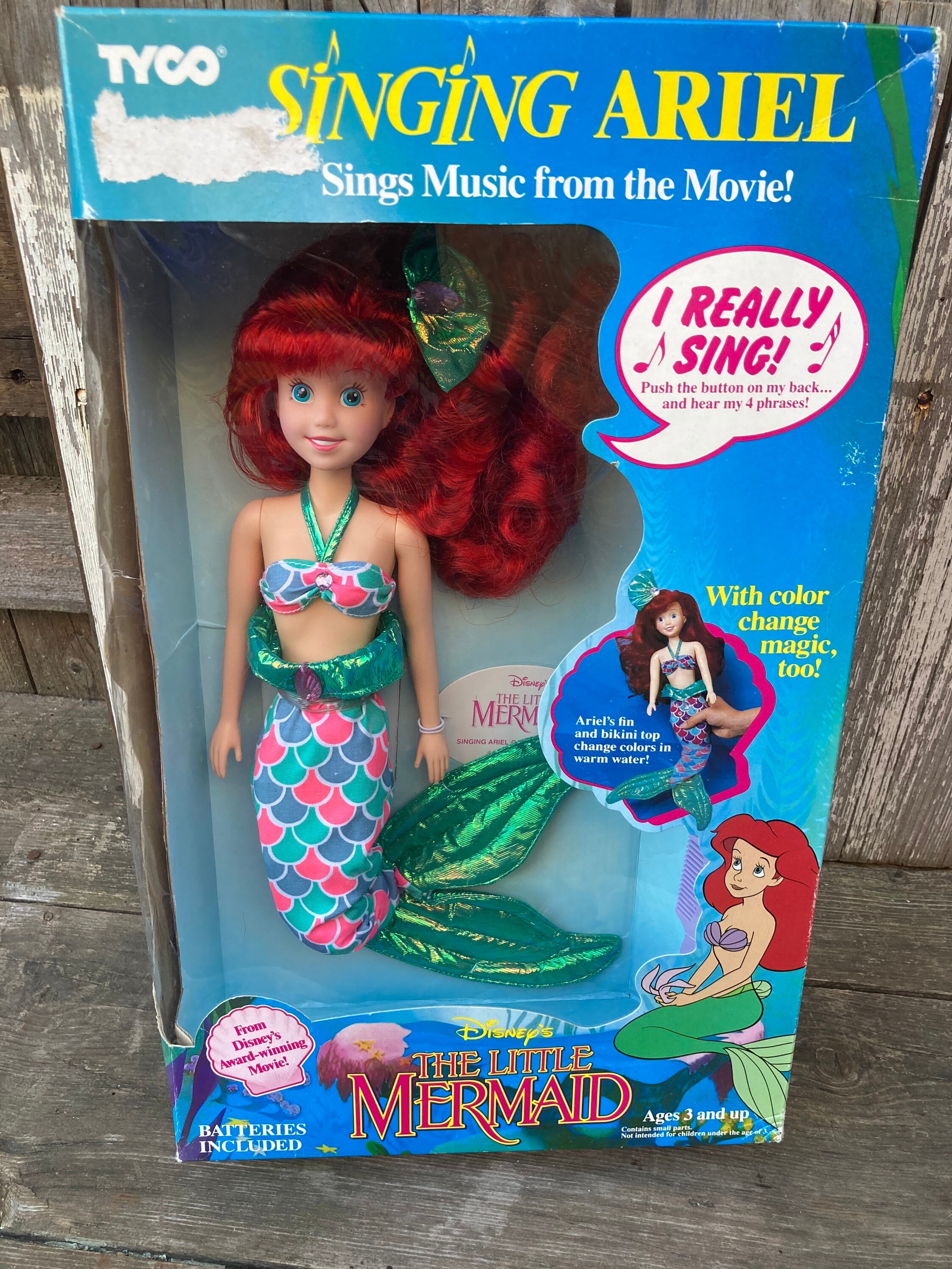 Vintage Tyco Disney Little Mermaid-Singing Ariel-Collectible | Etsy