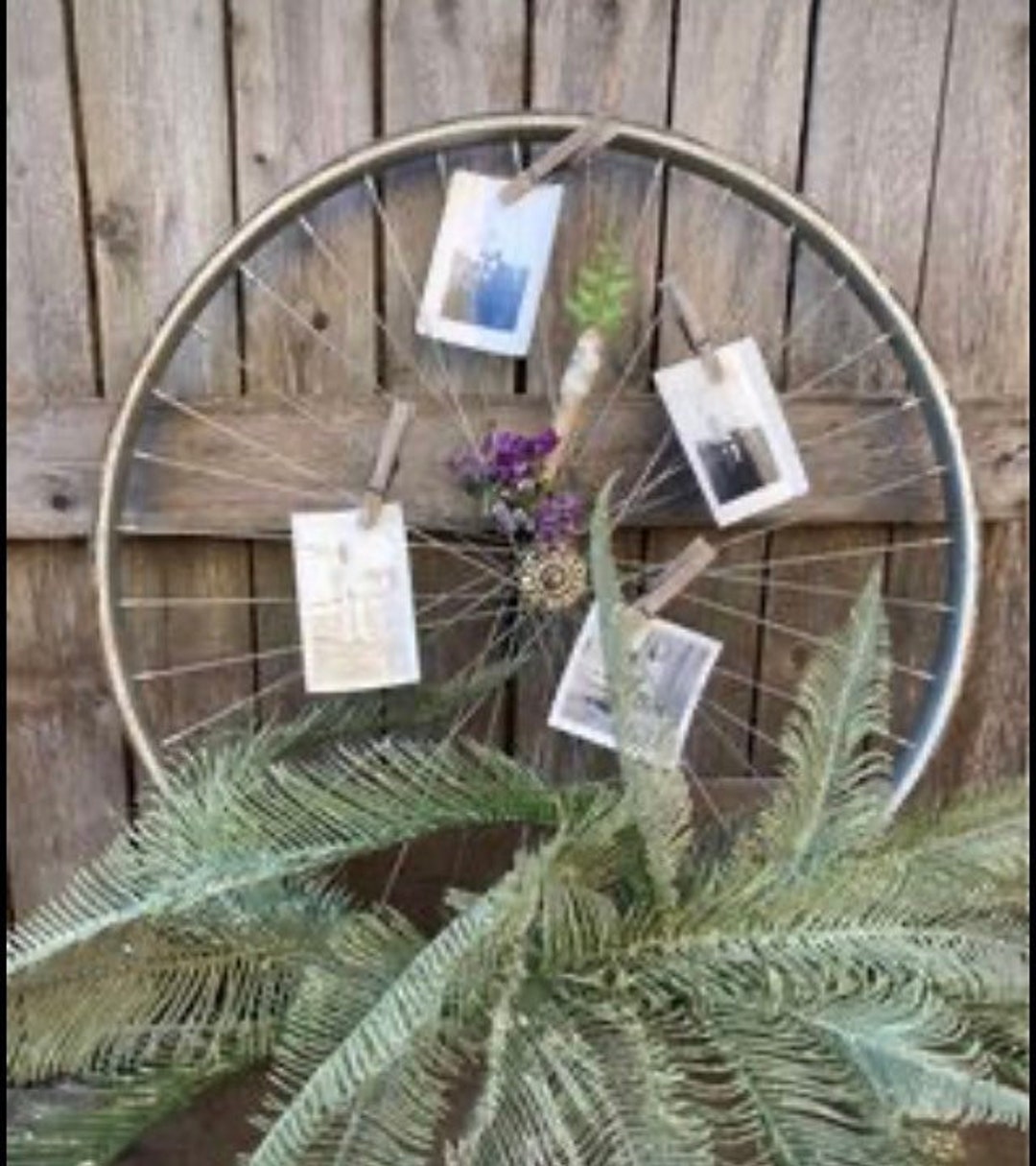 Bike Rim-wheel Decor-yard Art-crafting Wheel Rim-metal Rim Spokes ...