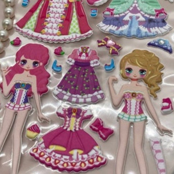 Dress Stickers - Etsy